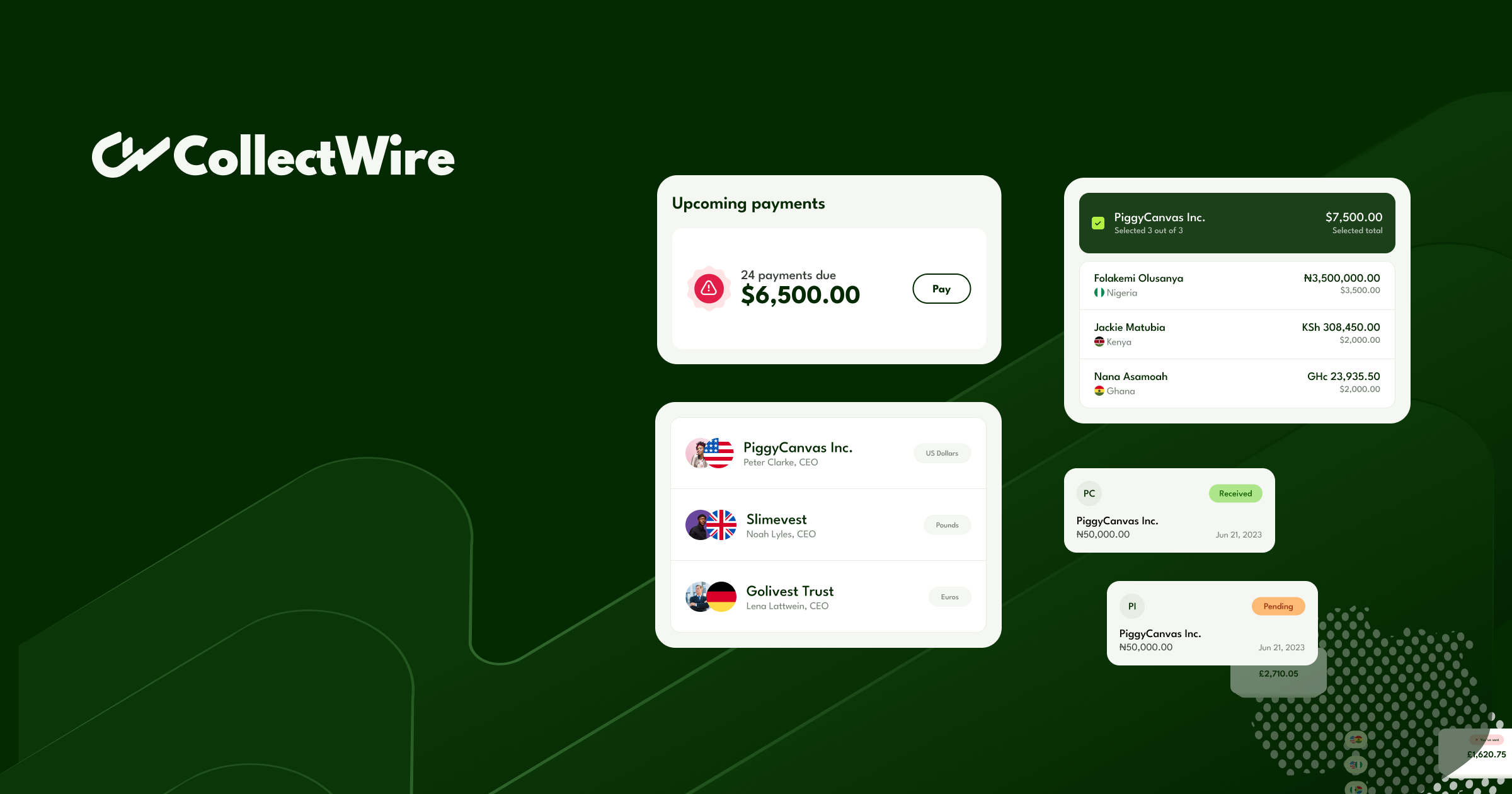 CollectWire | Global Payroll | Simplified for Contractors